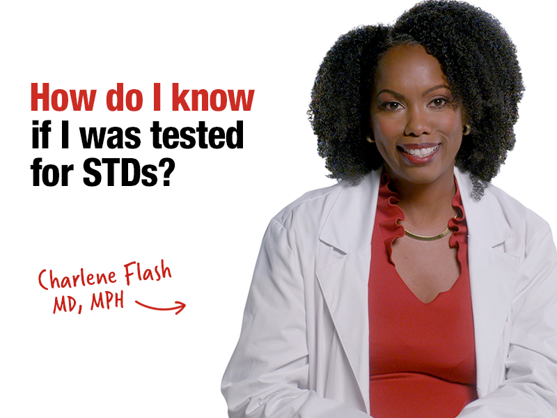 How do I know if I was tested for STDs? - Greater Than HIV